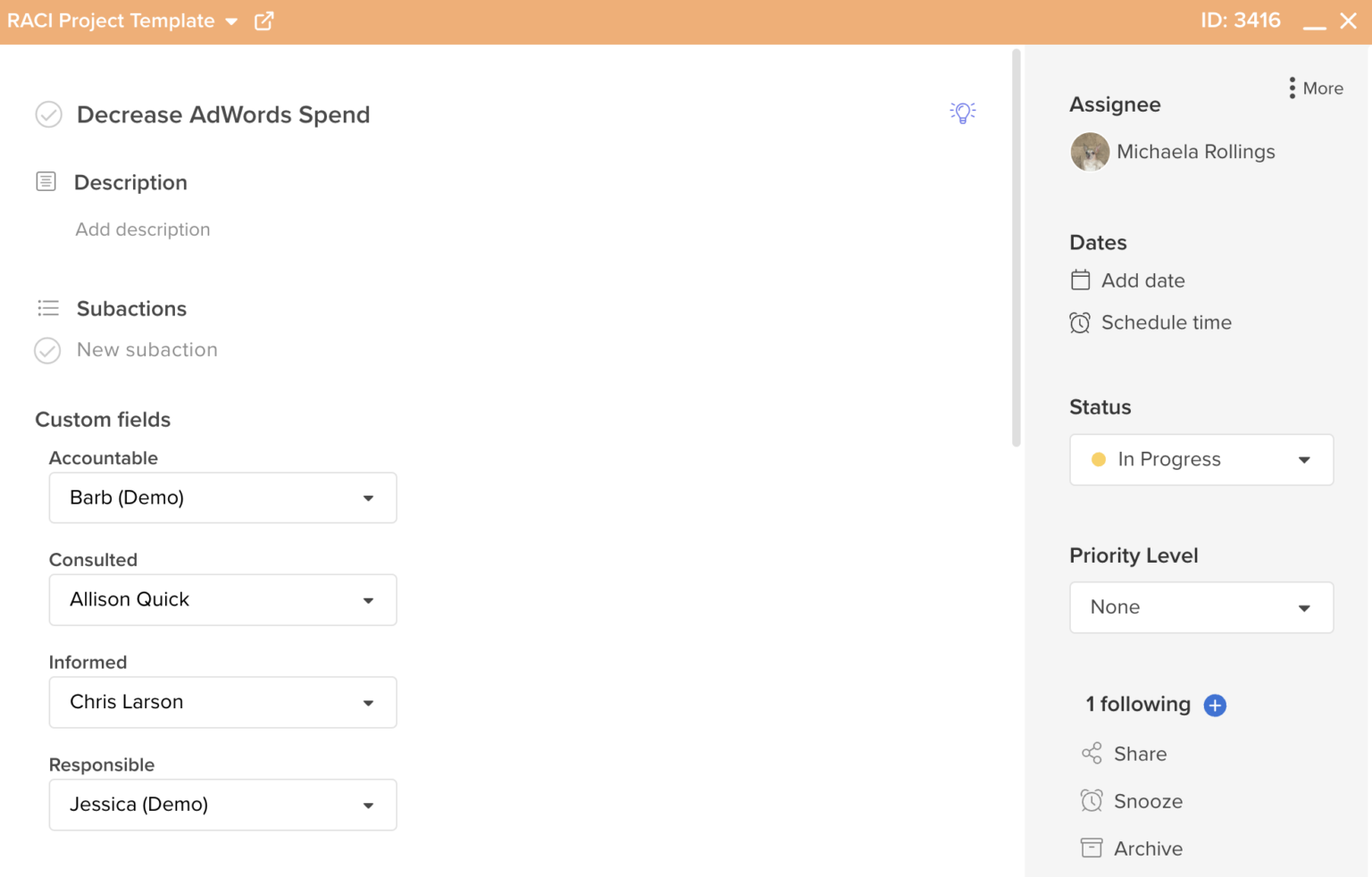 #1 Best RACI Template for Setting Up Your Projects | Hive